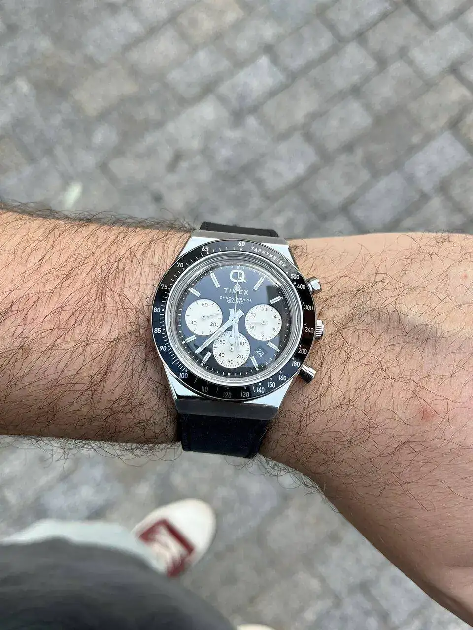 Timex Q Chronograph (tipo vintage panda) | Relojes Especiales, EL foro ...