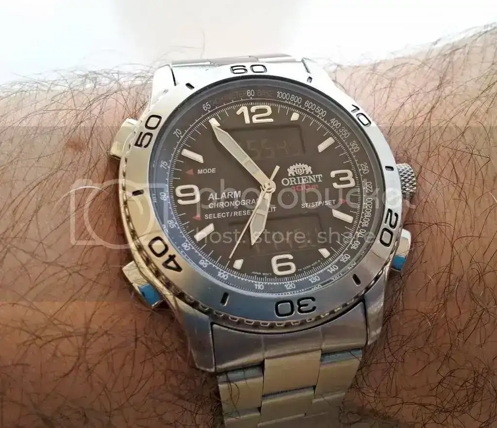 Orient ana-digi cvz0001b (antracita) | Relojes Especiales, EL foro de ...