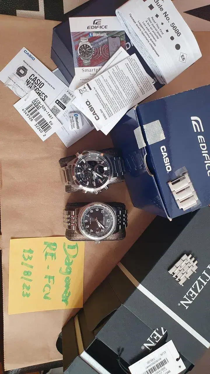 Pack: Casio crono Bluetooth & Citizen Eco-drive | Relojes Especiales ...