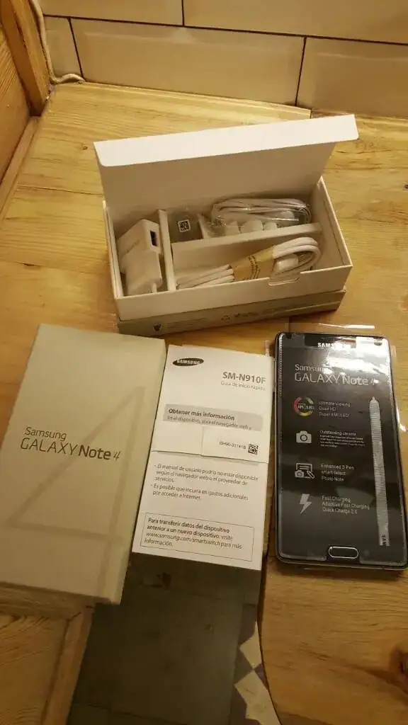 Samsung NOTE 4 Negro libre NUEVO. Factura. | Relojes Especiales, EL ...