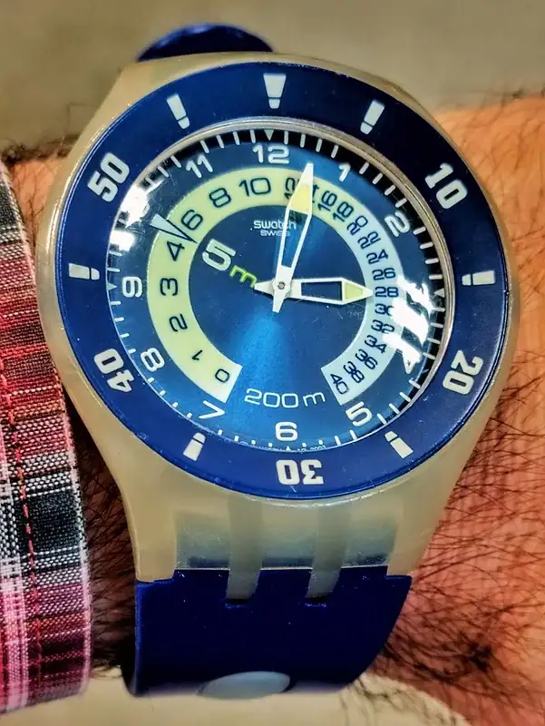 El Swatch Fun Scuba: Un profundímetro coloreado (todos sus modelos ...