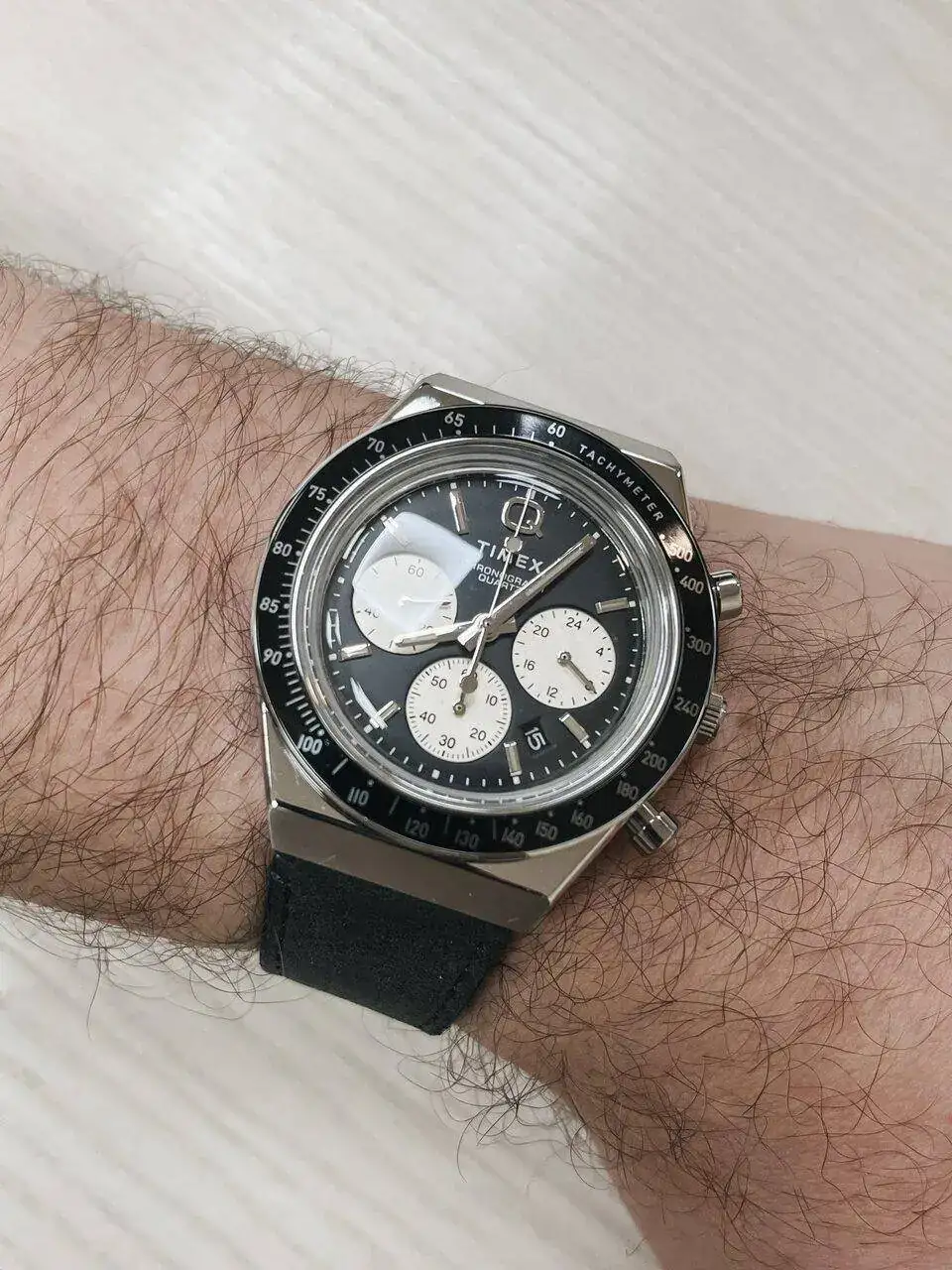 Timex Q Chronograph (tipo vintage panda) | Relojes Especiales, EL foro ...