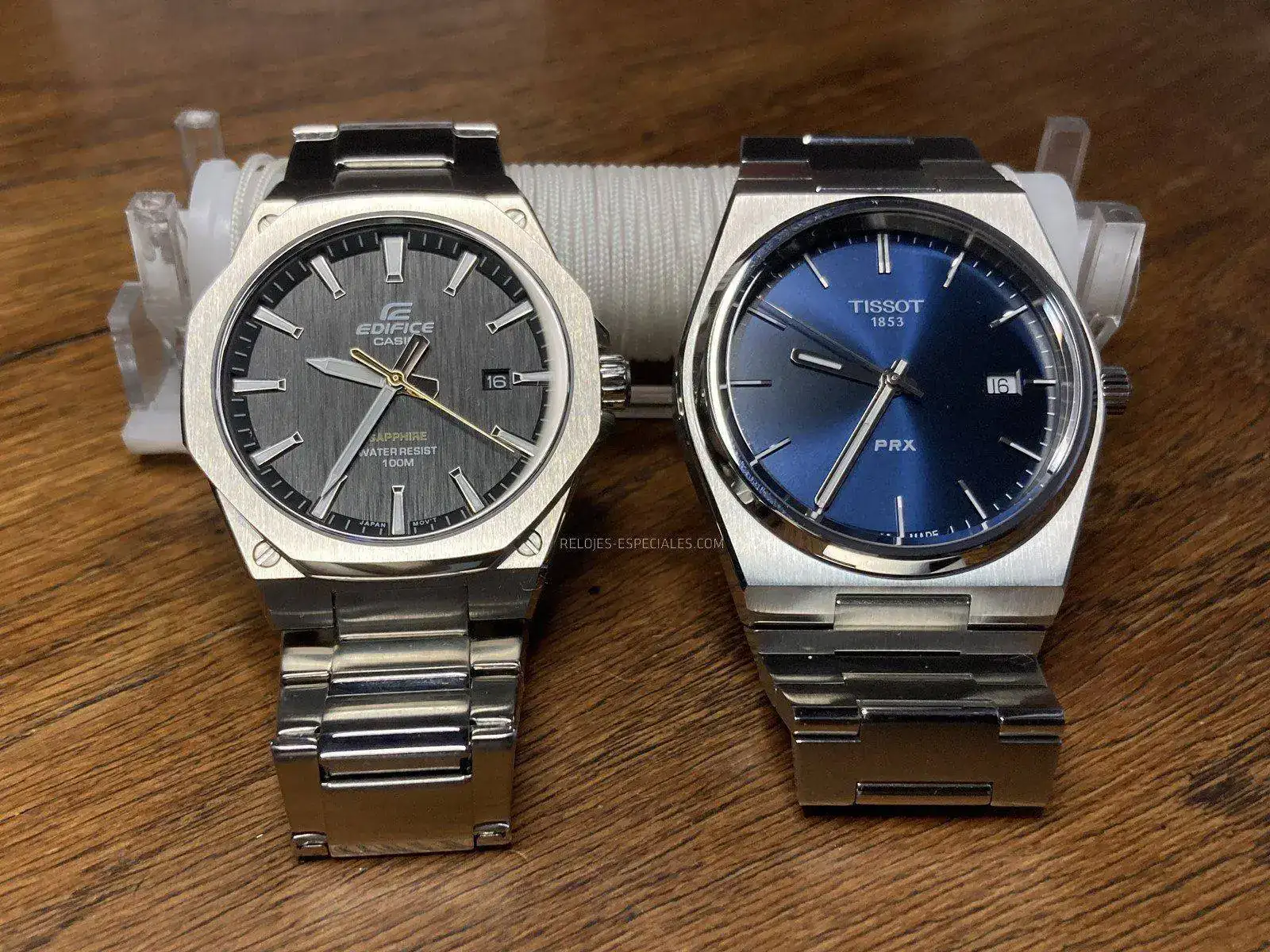 Comparativa entre Tissot PRX y Casio Edifice EFR s108 | Relojes ...