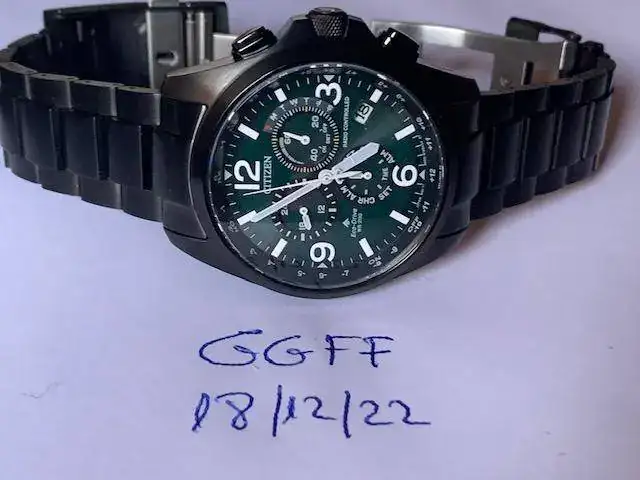 CITIZEN CHRONOFIELD CB5925-82X RADIOCONTROLADO ESFERA VERDE A ESTRENAR | Relojes Especiales, EL ...
