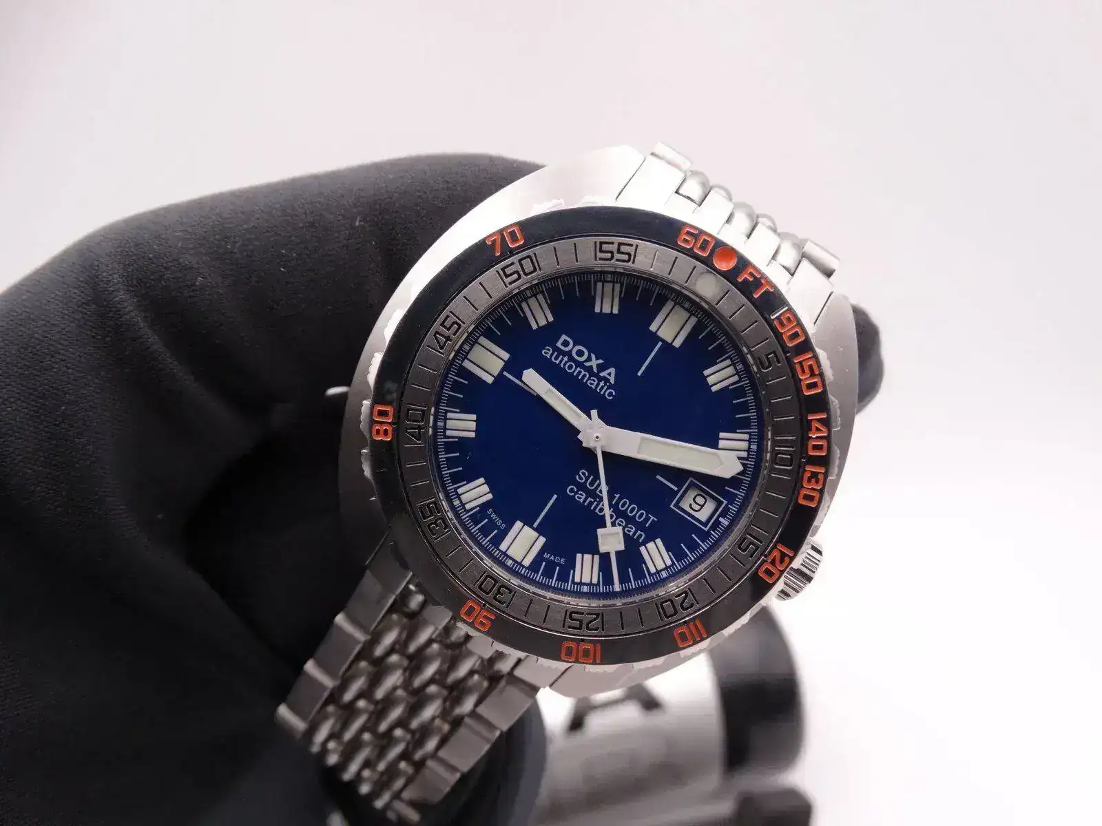 DOXA Caribbean Sub 1000T Azul Limited Ed. FULL SET | Relojes Especiales ...