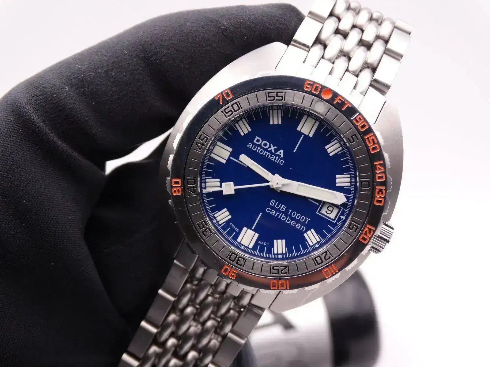 DOXA Caribbean Sub 1000T Azul Limited Ed. FULL SET | Relojes Especiales ...