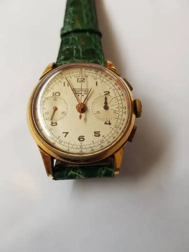 Chrono Pontiac Vintage con calibre Landeron 248. | Relojes Especiales ...