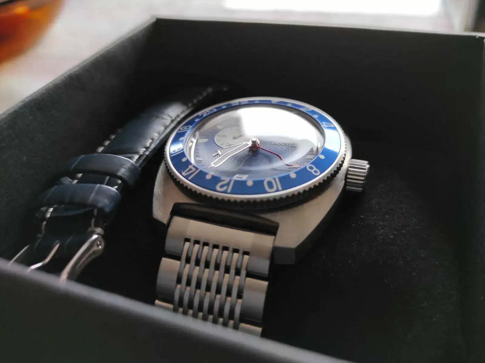 Vostok Amphibia 170 GMT Mod "Pitufinsky" | Relojes Especiales, EL foro ...