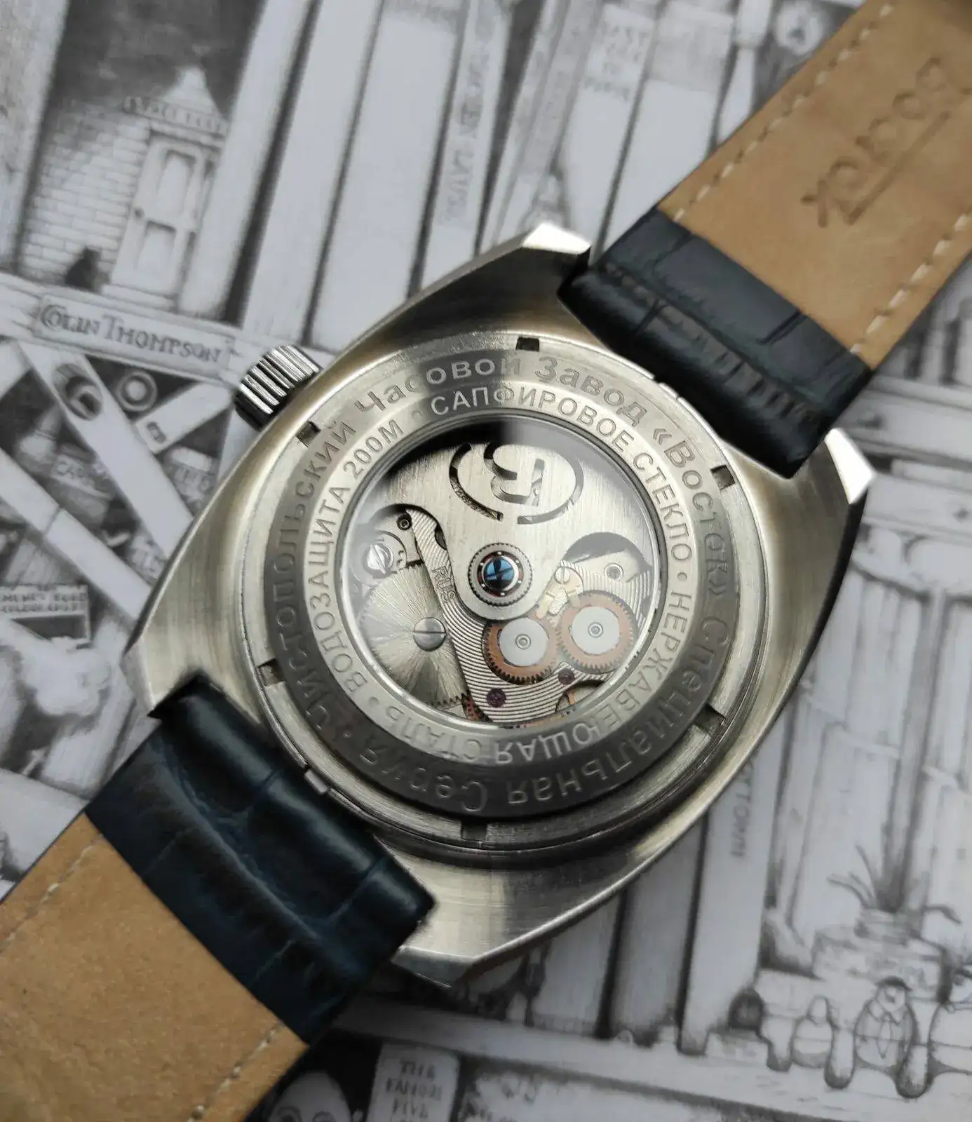 Vostok Amphibia 170 GMT Mod "Pitufinsky" | Relojes Especiales, EL foro ...