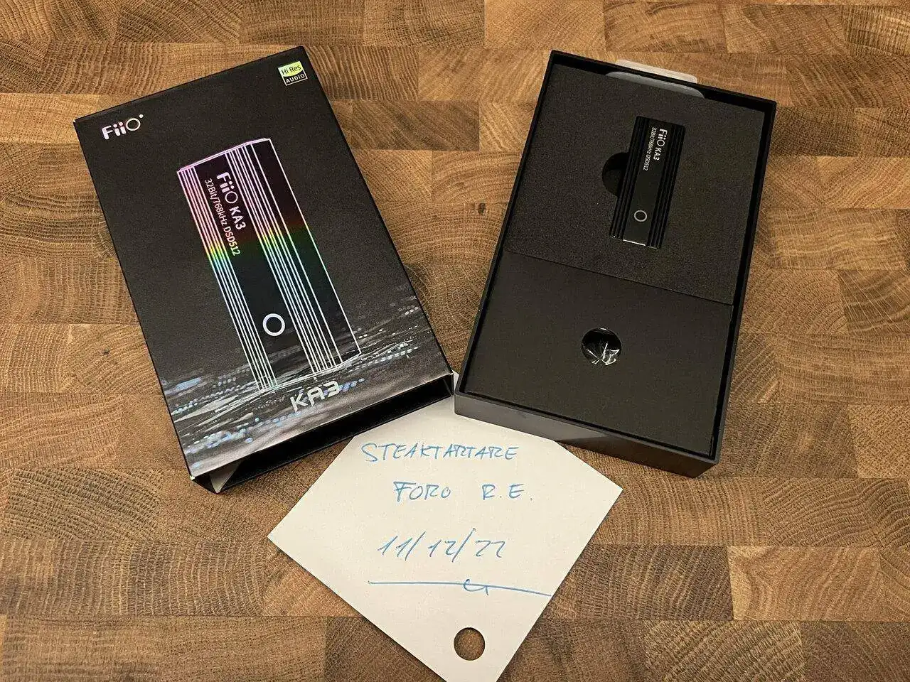 Amplificador DAC portatil Fiio KA3 | Relojes Especiales, EL foro de relojes