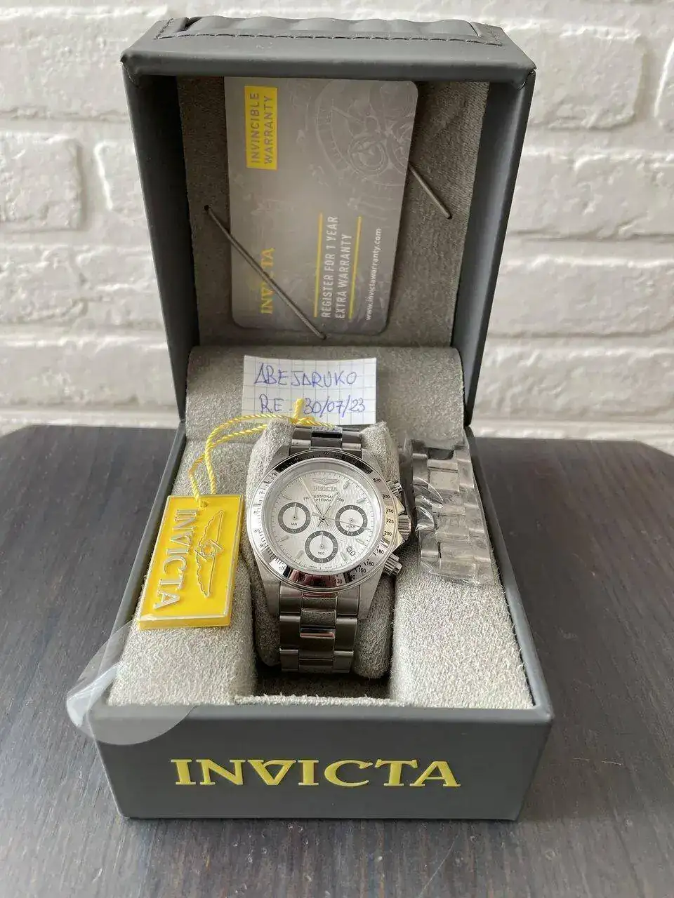 Invicta Speedway blanco (tipo daytona) | Relojes Especiales, EL foro de ...