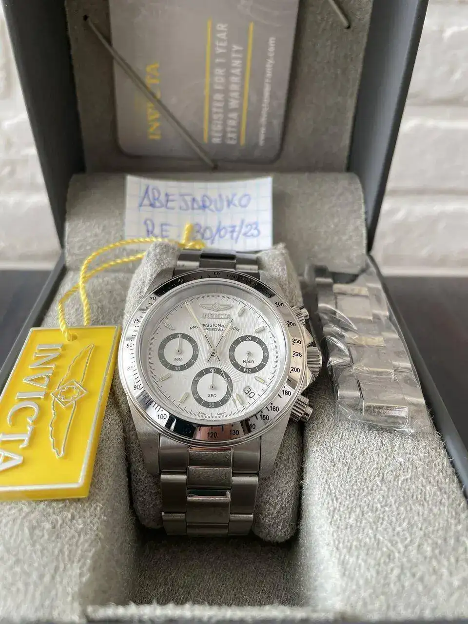 Invicta Speedway blanco (tipo daytona) | Relojes Especiales, EL foro de ...