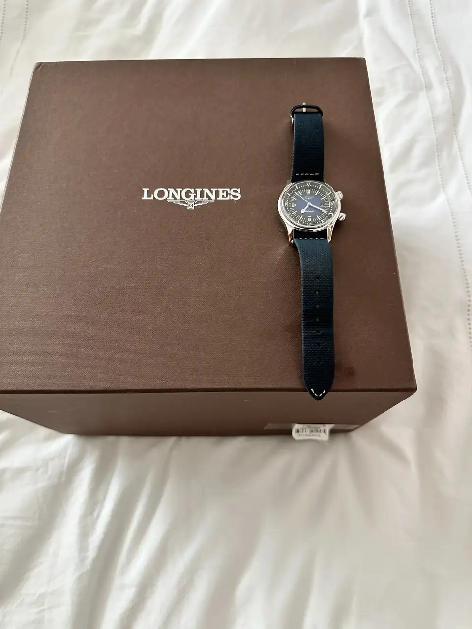 Longines Legend Diver 36 mm azul con dos correas de regalo, (Córdoban ...