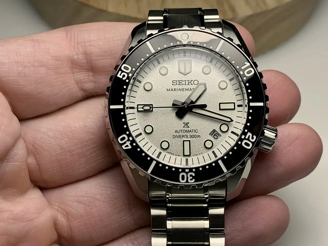 SEIKO MARINEMASTER 300 dial Blanco - SLA077J1 | Relojes Especiales, EL ...