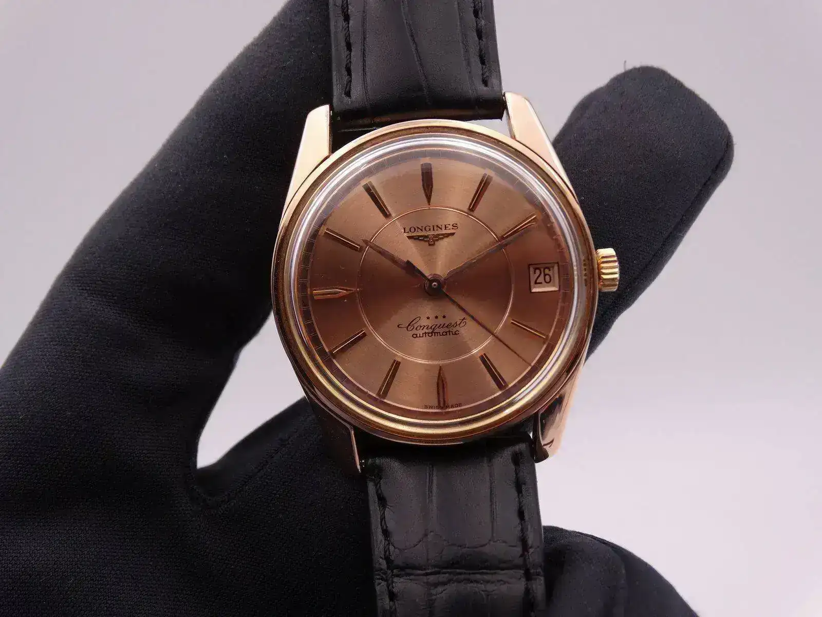 LONGINES Conquest Automatic Oro Rosa 18k Cal.291 | Relojes Especiales ...