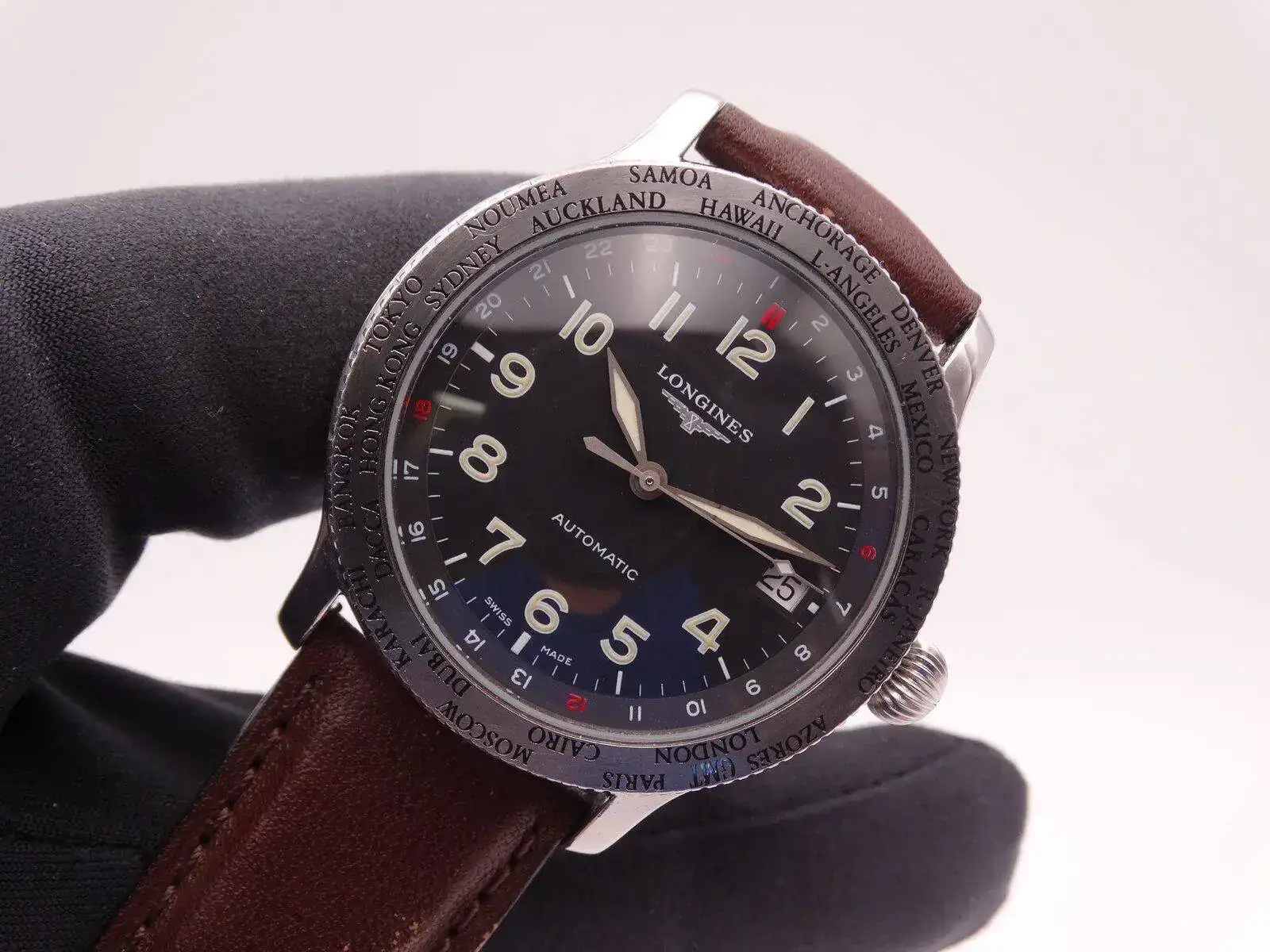 LONGINES World Timer Avigation 38mm Limited Edition | Relojes ...