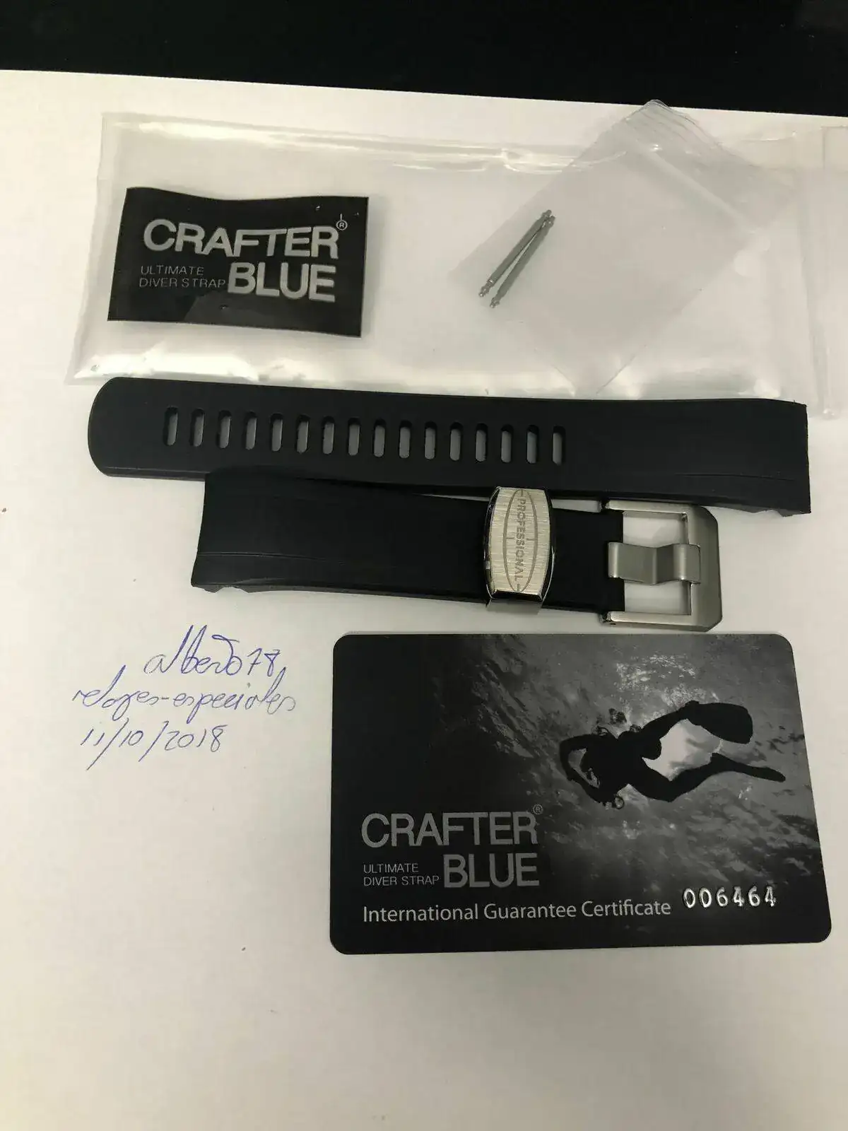 Caucho Crafter Blue Seiko Samurai | Relojes Especiales, EL foro de relojes