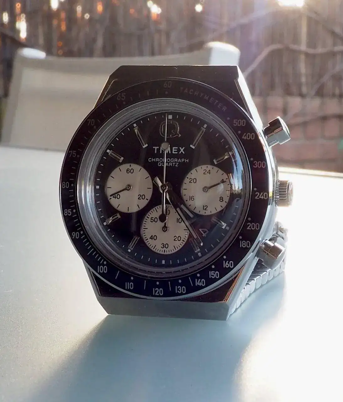 Timex Q Chronograph (tipo vintage panda) | Relojes Especiales, EL foro ...
