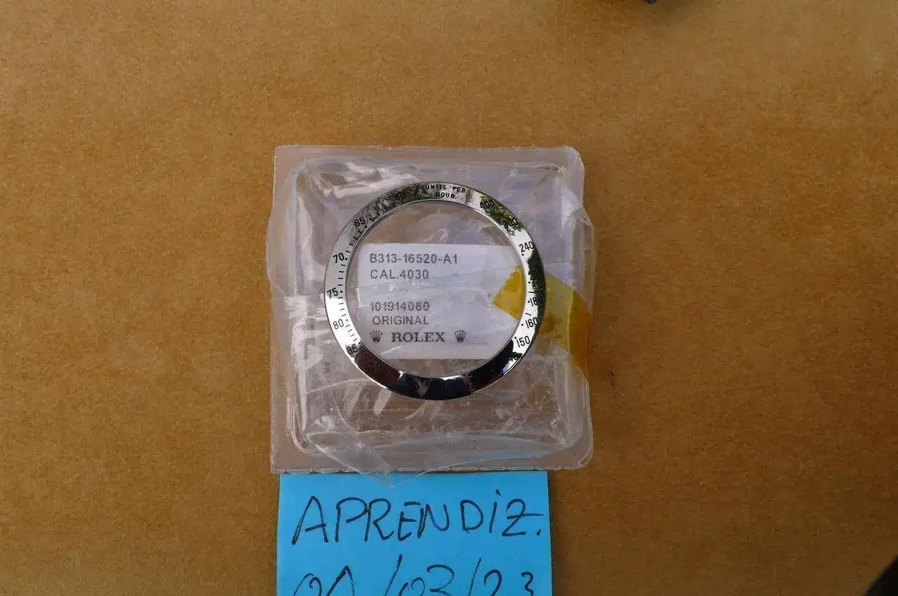 Bisel acero Rolex Daytona, nuevo en estuche abierto, nunca usado ...