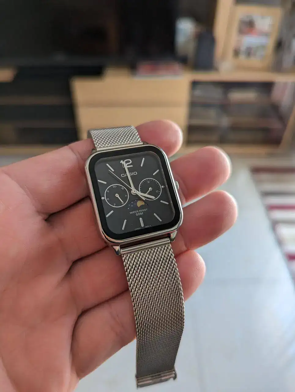 Casio mtp-m305... Sencillo, bonito y elegante (analógico con fase lunar ...