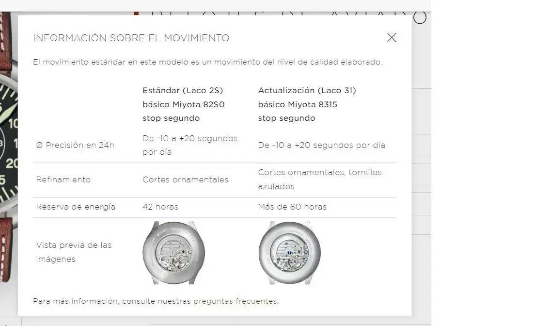 Diferencias entre movimiento Laco 2s y Laco 31 | Relojes Especiales, EL ...