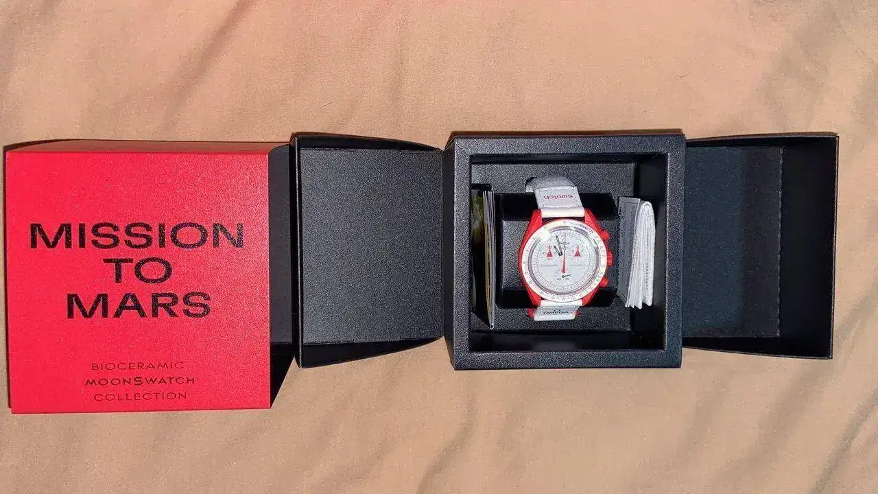 OMEGA x SWATCH MOONSWATCH Mission to MARTE. NUEVO A ESTRENAR ...