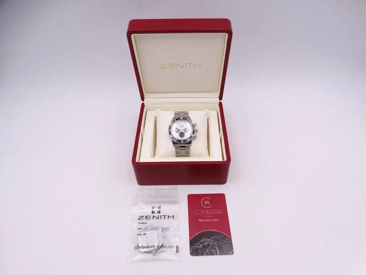 ZENITH De Luca I El Primero 02.2313.400 CAJA y SERVICIO | Relojes ...